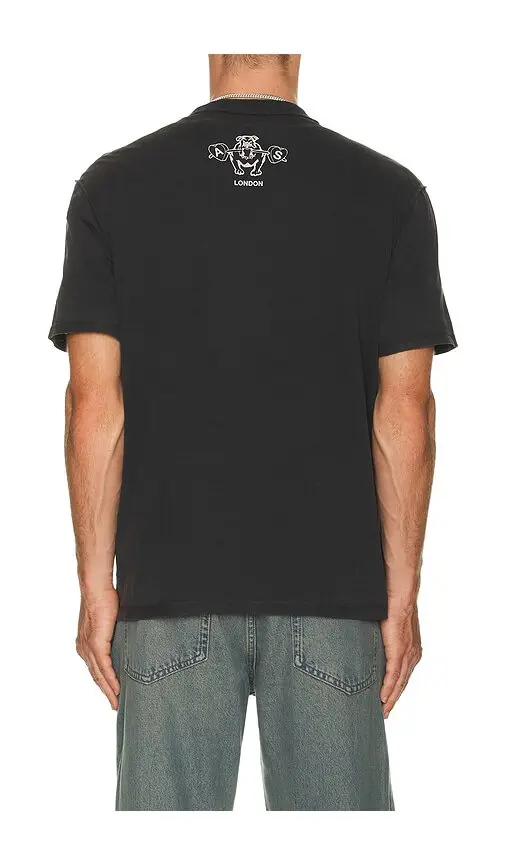 ALLSAINTS Chingford Crew Neck Tee In Black
