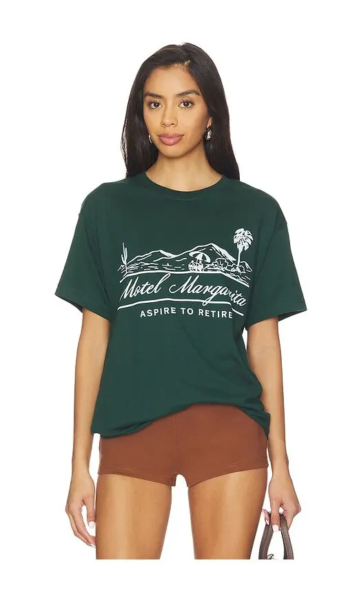 MOTEL MARGARITA Landscape Graphic Tee - Forest