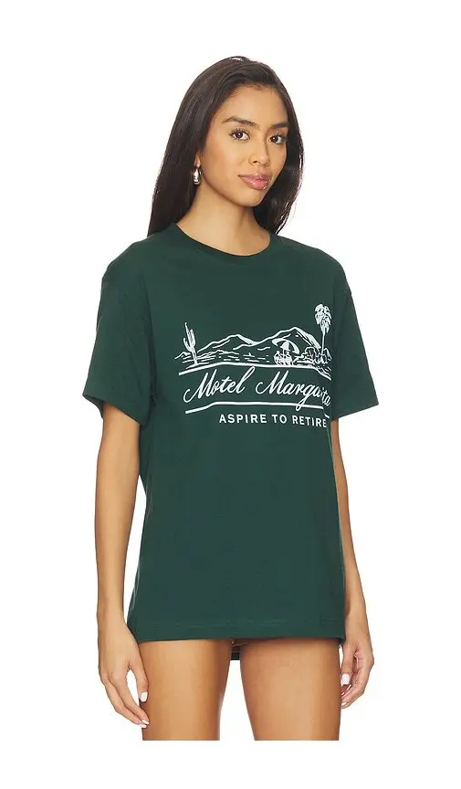 MOTEL MARGARITA Landscape Graphic Tee - Forest
