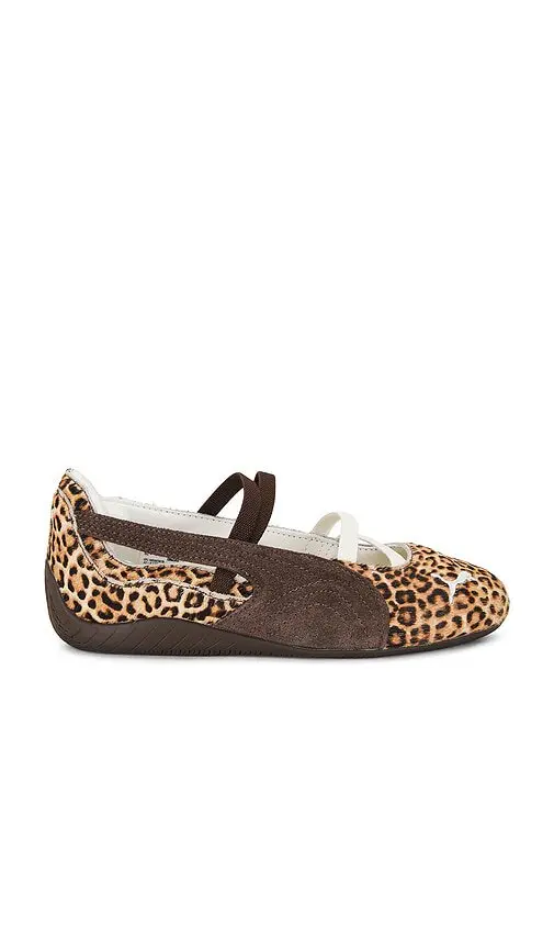 PUMA Speedcat Wild Ballet Flat - Chocolate & Warm White