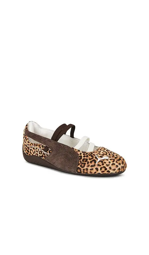 PUMA Speedcat Wild Ballet Flat - Chocolate & Warm White