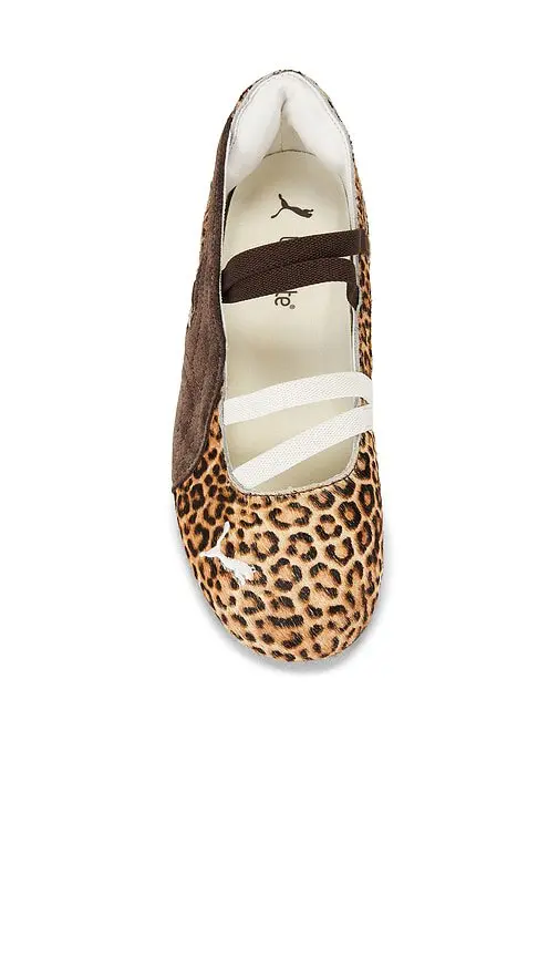 PUMA Speedcat Wild Ballet Flat - Chocolate & Warm White