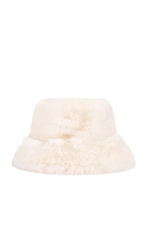 Brixton Dion Packable Winter Bucket Hat - Off White