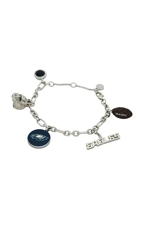 Baublebar Philadelphia Eagles Charm Bracelet - Silver