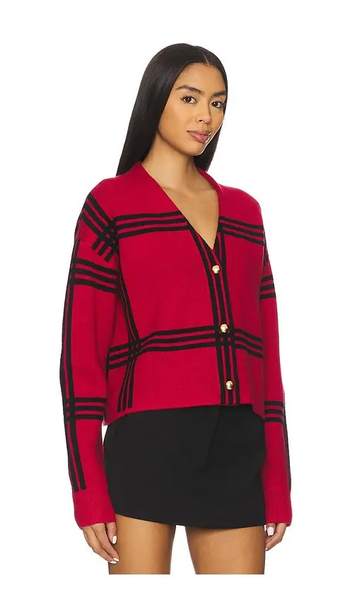 Tularosa Bellair Cardigan - Red Multi