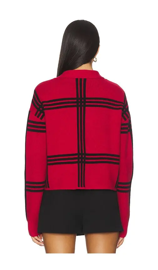 Tularosa Bellair Cardigan - Red Multi