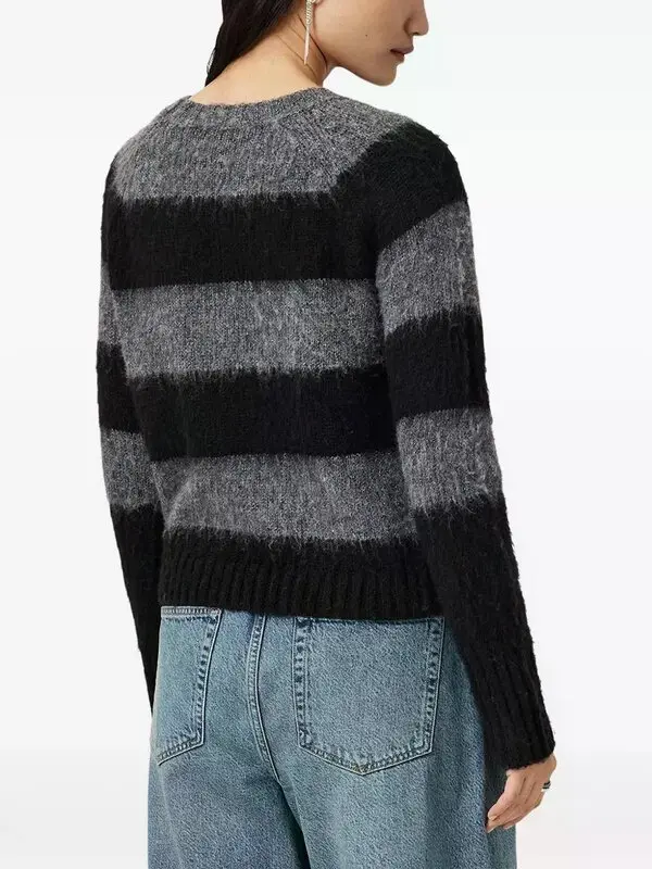 ALLSAINTS Striped Pullover Sweater