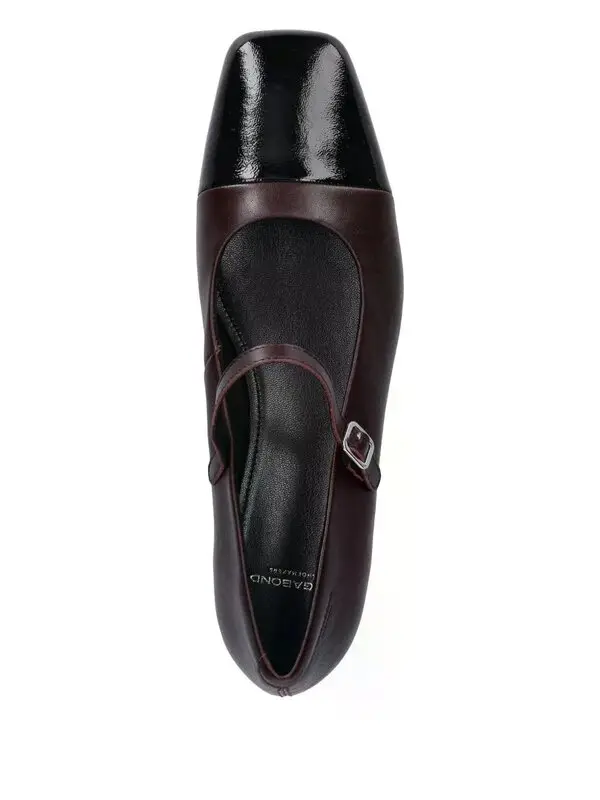 VAGABOND SHOEMAKERS 25mm Debbi Contrasting-toe Strap Pumps