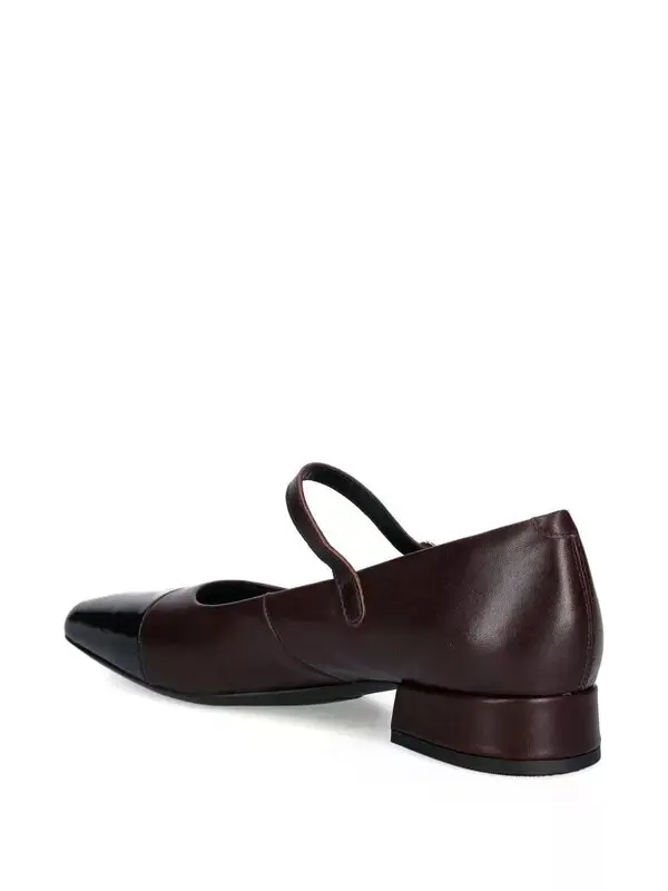 VAGABOND SHOEMAKERS 25mm Debbi Contrasting-toe Strap Pumps