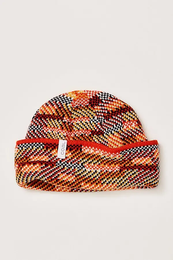 COAL Mirage Reversible Beanie - Orange