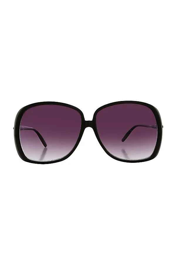 SUNGLASS MUSEUM Vintage Elsa Sunglasses - Black