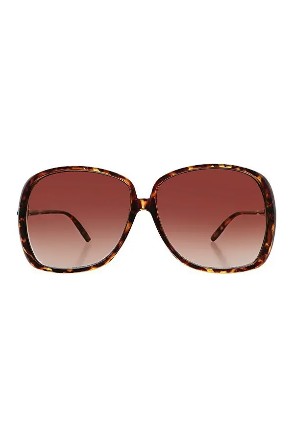 SUNGLASS MUSEUM Vintage Elsa Sunglasses - Brown Motif