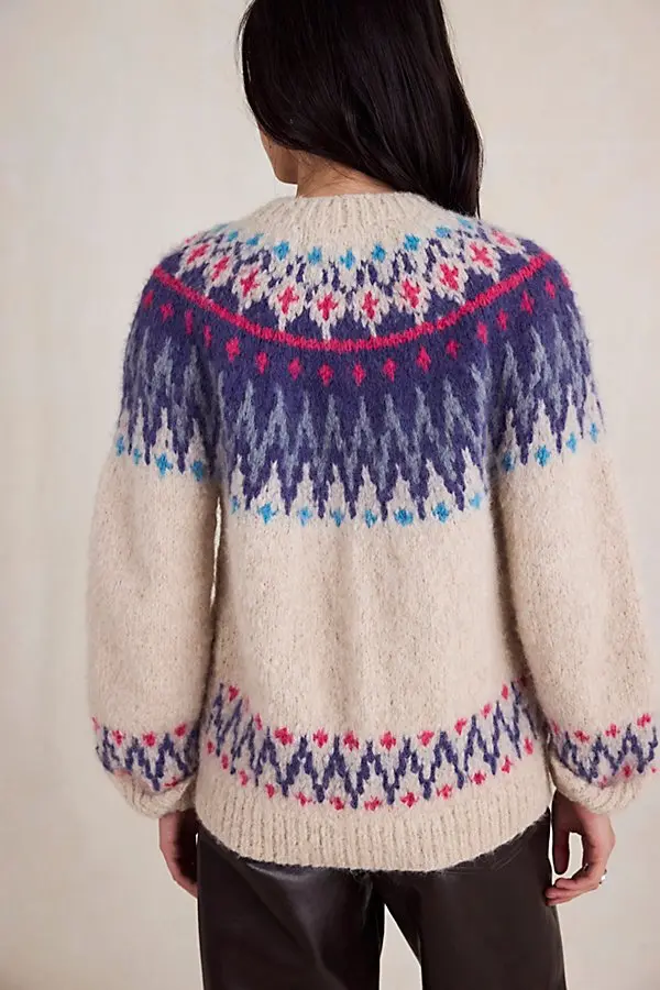 FRANTIC Sky Lagoon Knit Cardigan
