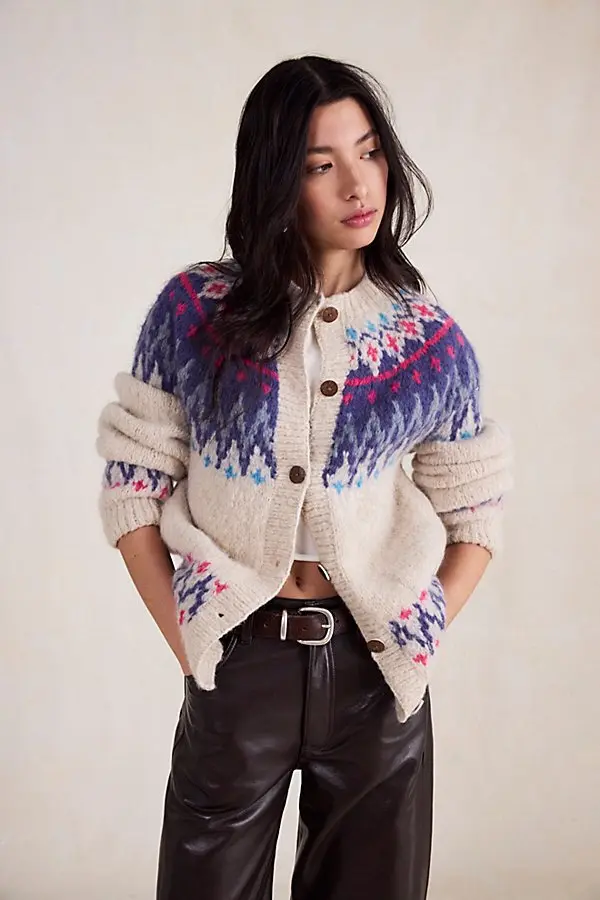 FRANTIC Sky Lagoon Knit Cardigan