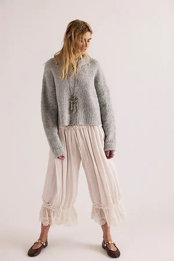 Free People We The Free Stormy Pullover - Formal Grey