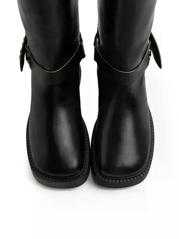 MIISTA Maitea Studded Biker Boots
