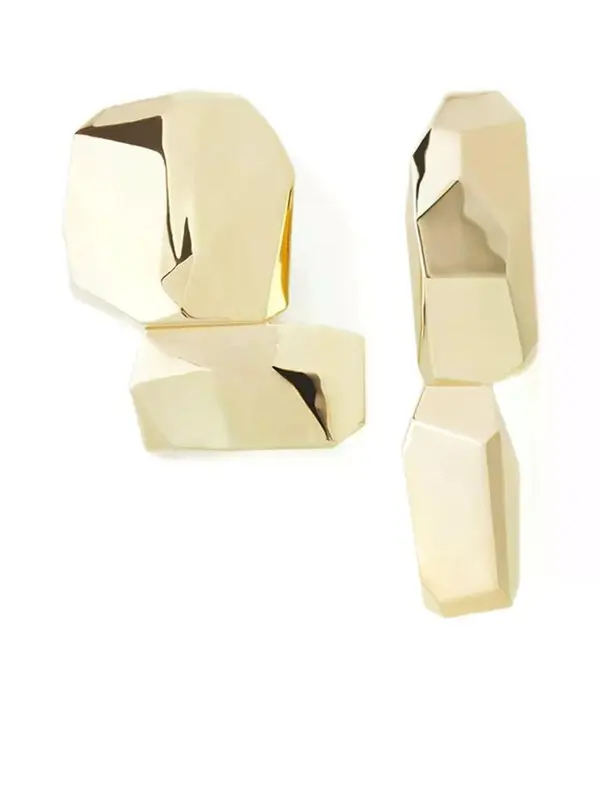 LANVIN Geometric Clip-on Earrings - Gold