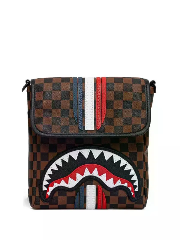 SPRAYGROUND Checked-pattern Messenger Bag