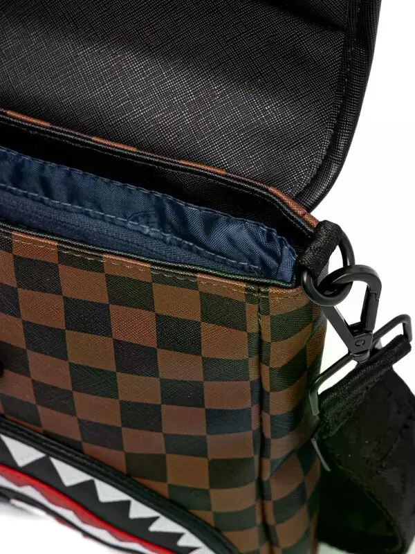 SPRAYGROUND Checked-pattern Messenger Bag