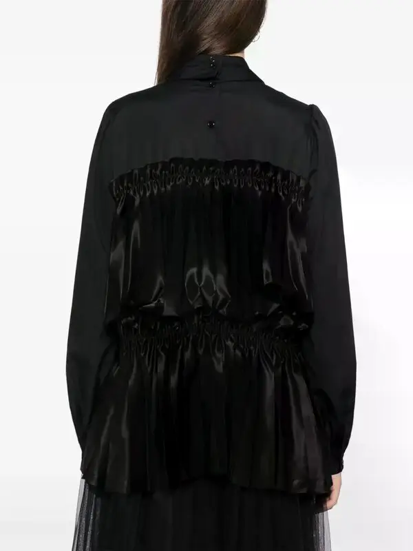 Noir Kei Ninomiya Pleated Blouse