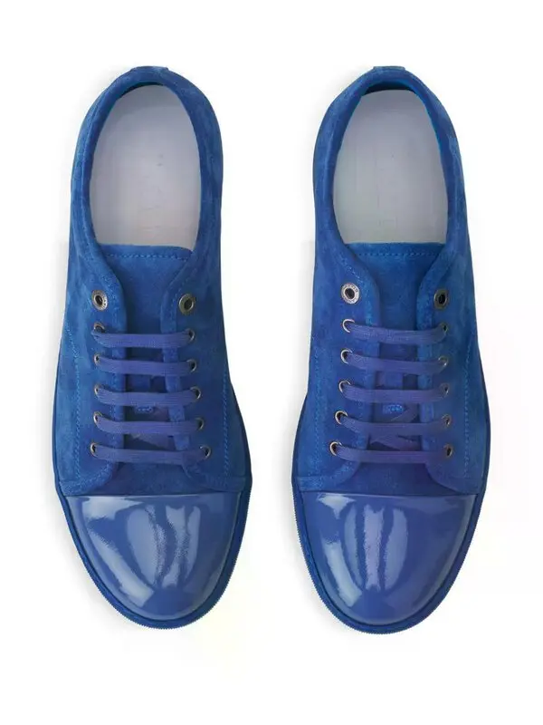 LANVIN Panelled Sneakers - Blue