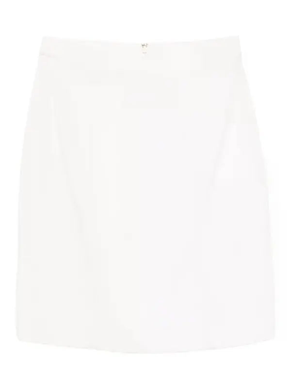SAIID KOBEISY Tailored Straight Skirt - Neutrals