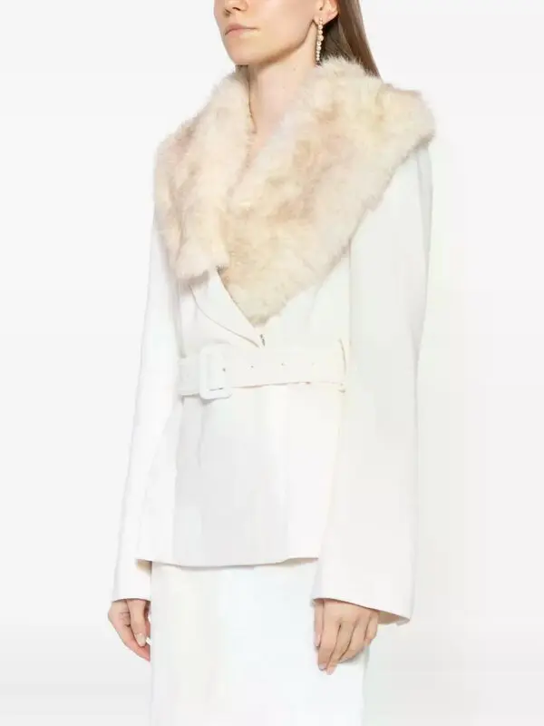 SAIID KOBEISY Fur-trimmed Jacket