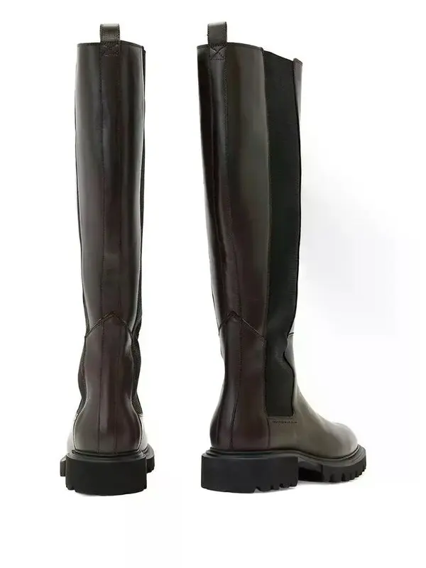 ALLSAINTS Maeve Leather Boots - Brown