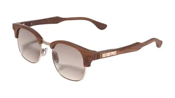 A BATHING APE 11 Sunglasses - Brown