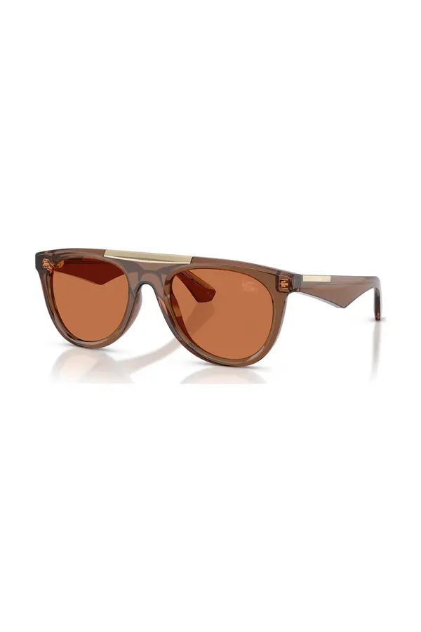 Burberry Full Rim Pilot Sunglasses - Brown