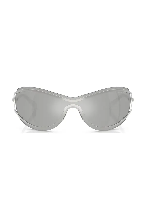 Michael Kors Irregular Sunglasses With Silver Mirrored Lenses