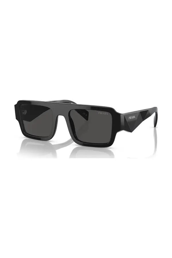 Prada Rectangle Sunglasses - Black