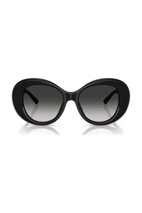 TIFFANY SUNGLASS HUT Acetate Round Frame Sunglasses - Black