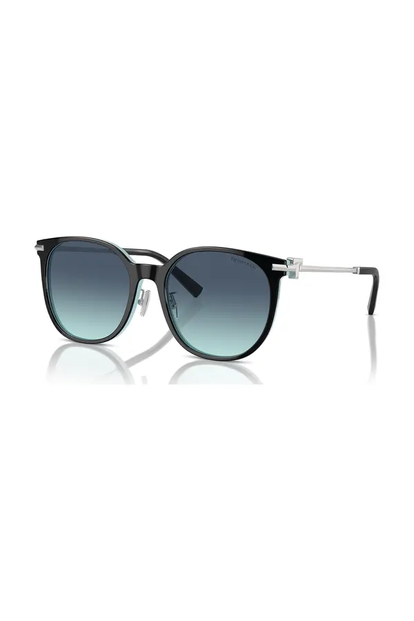 TIFFANY SUNGLASS HUT Tiffany & Co. Round Sunglasses - Black