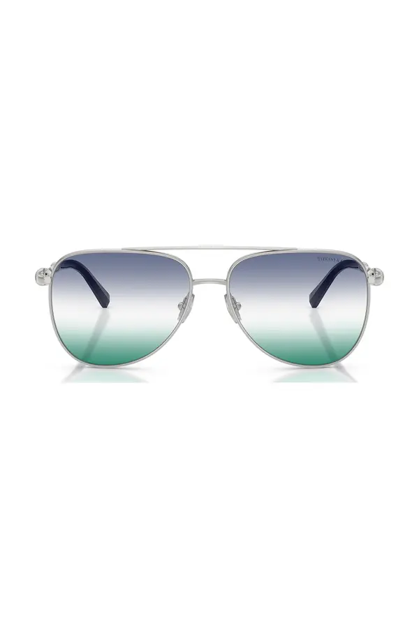 TIFFANY SUNGLASS HUT Pilot Sunglasses With Tiffany Knot Motif