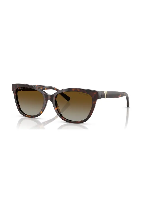 TIFFANY SUNGLASS HUT Cat Eye Sunglasses - Brown