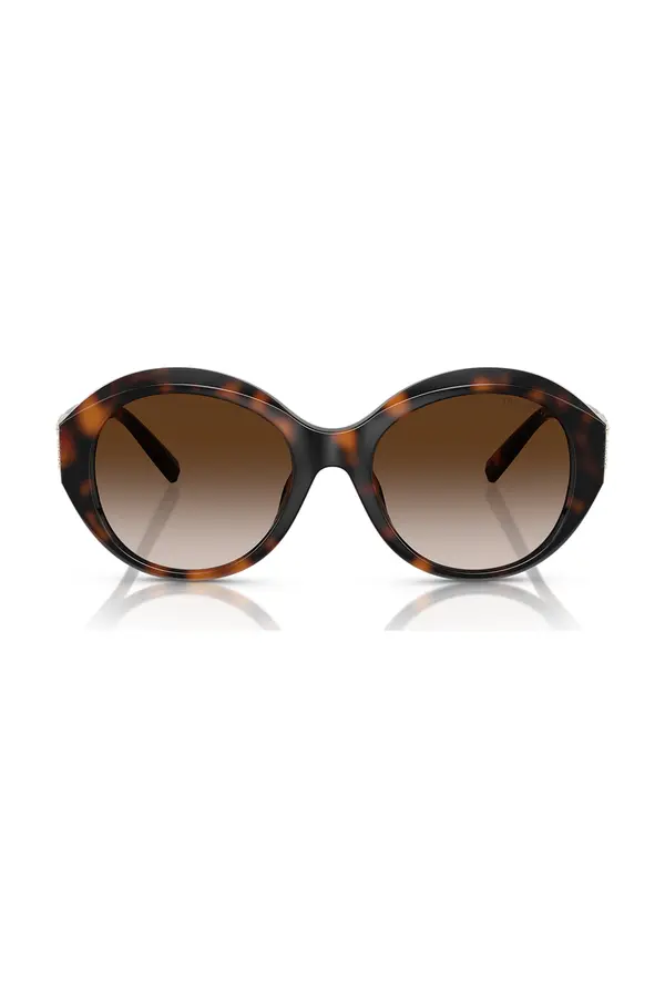 TIFFANY SUNGLASS HUT Tiffany & Co. Tortoise Round Sunglasses
