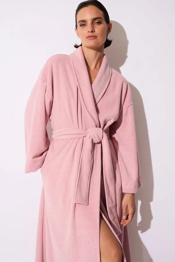 Natori Kham Robe - Brown / Pink