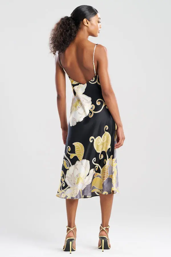 Natori Printed Charmeuse Slip