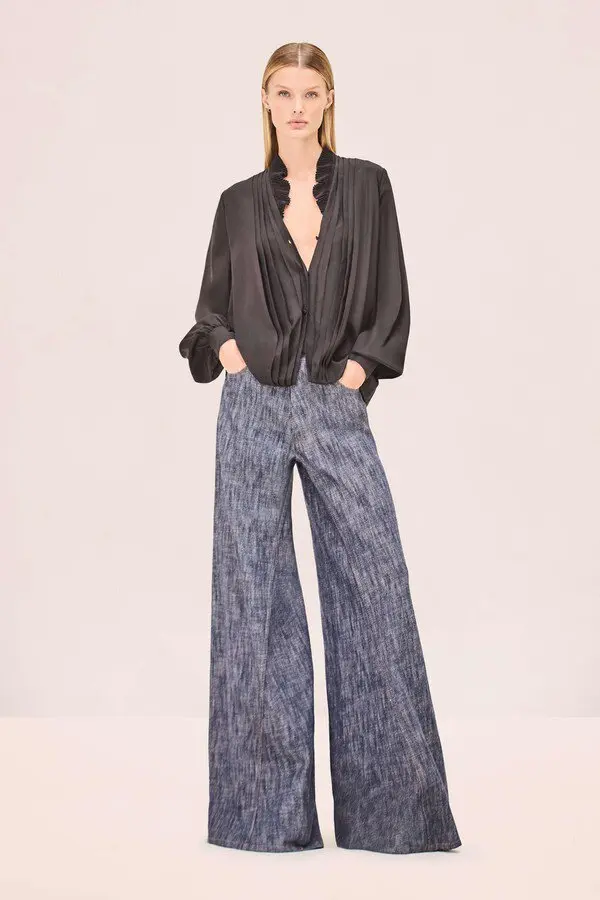 Alexis Dilo Wide-leg Pant - Denim