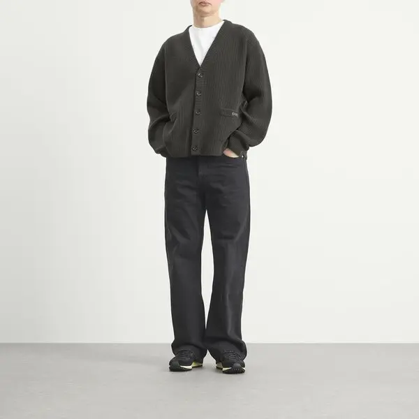 Gucci Ribbed Wool Cardigan