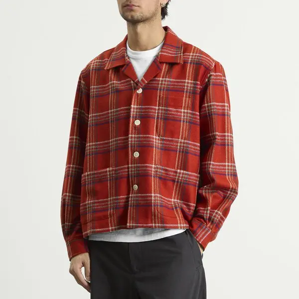 BODE Gable Plaid Overshirt