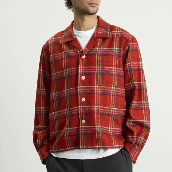 BODE Gable Plaid Overshirt