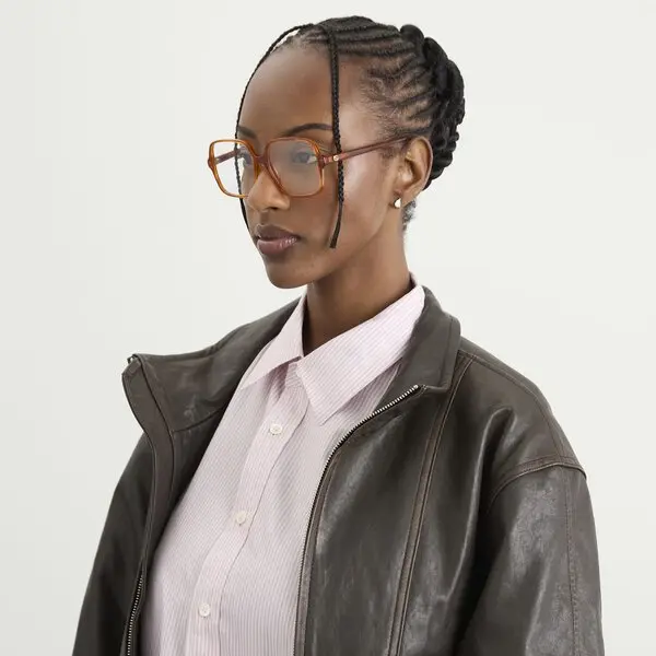 Gucci Gg1994o Optical Glasses - Havana/transparent