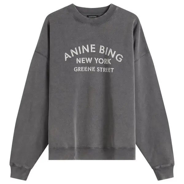 ANINE BING Miles Ny Fleece Sweatshirt
