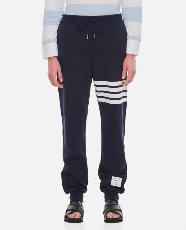 Thom Browne Classic Jogging Pants With Printed Stripes
