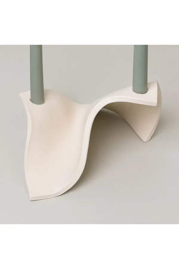 SIN Drape Candelabra In Cream
