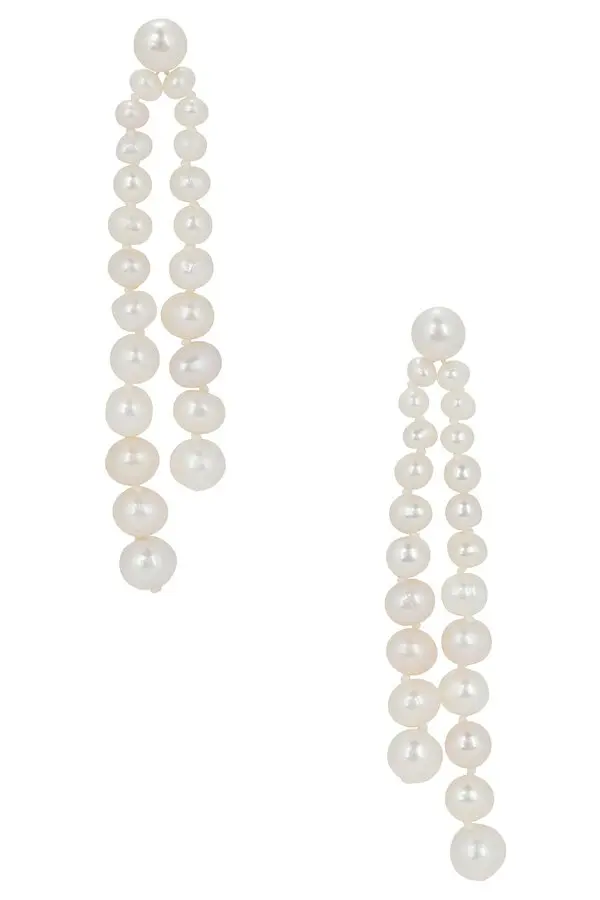 Éliou Gianna Earrings - White
