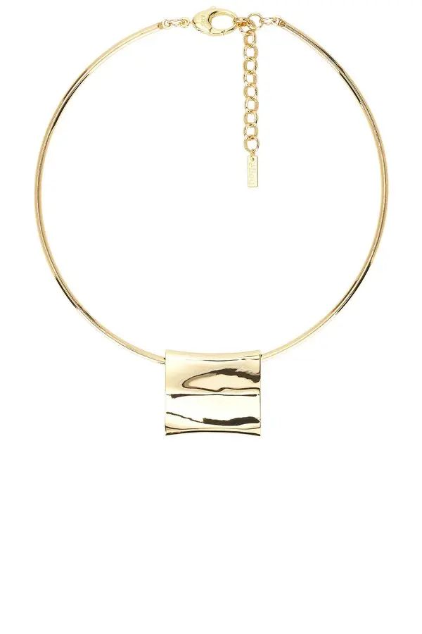 Éliou Carre Necklace - Gold