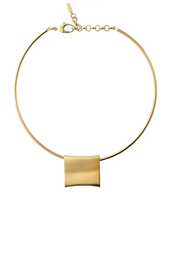 Éliou Carre Necklace - Gold